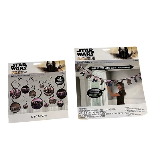 Disney | Party Supplies | Disney Star Wars Mandalorian Party ...